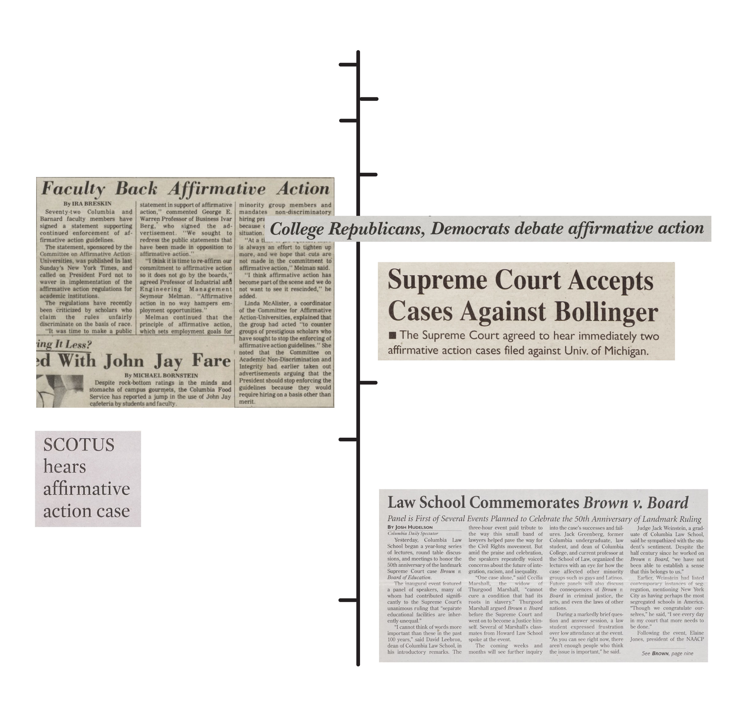 A history of affirmative action at Columbia and Barnard